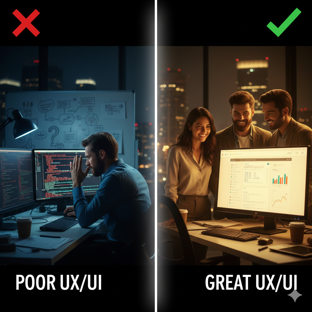 How UX/UI Design Impacts Software Success: Boost User Engagement & ROI